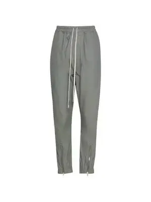 Rick Owens Tecualt Zipped Track Pants - Grey