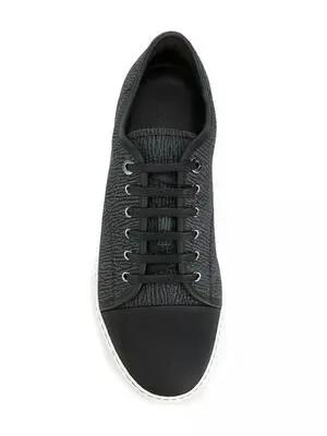 LANVIN Toe Cap Sneakers - Black