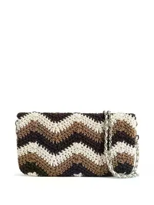 Zadig&Voltaire Rock Macrame Crossbody Bag - Brown