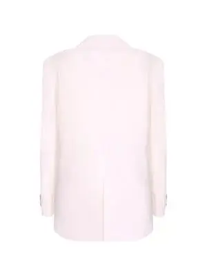 BLANCA VITA Double-breasted Peak-lapel Blazer