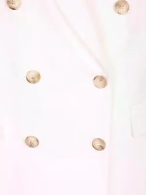 BLANCA VITA Double-breasted Peak-lapel Blazer
