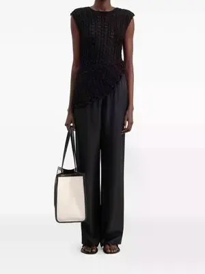 Loulou De Saison Saez Crocheted Top