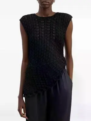 Loulou De Saison Saez Crocheted Top