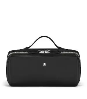 Montblanc Leather-trim Toiletry Case - Black