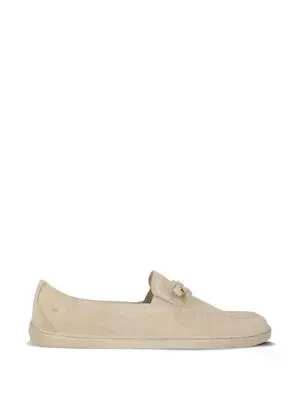 BE LENKA Aphrodite Suede Loafers - Neutrals