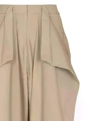 Balmain Beige Tapered Trousers