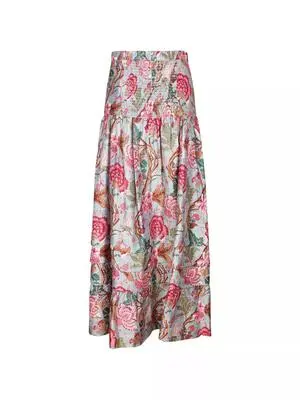 PHILIPPA 1970 Stella Floral-print Tiered Skirt