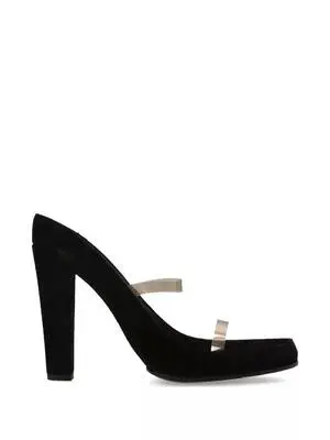 Moschino Trompe-l'oeil Transparent-strap Sandals
