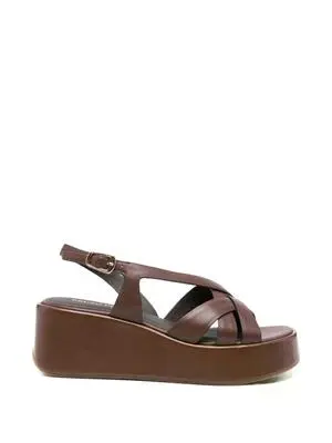 BRUNO PREMI Crossover Platform Sandals