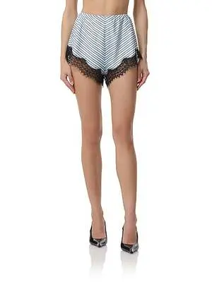 Victoria's Secret Afrm Ceara Short With Lace Trim - Multicolored