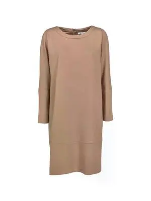 Max Mara Wool Midi Dress - Neutrals
