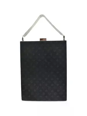 LOUIS VUITTON Monogram Satin Ange Handbag