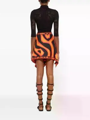 Emilio Pucci Seamless Jacquard Marmo Polo Shirt