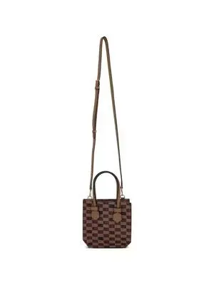 Moreau Bb Brequin Monogram Leather Tote Bag