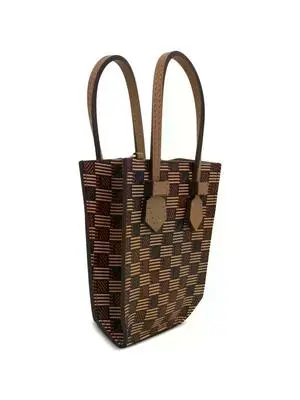Moreau Bb Brequin Monogram Leather Tote Bag