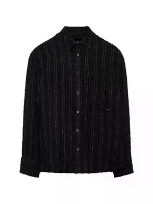 WOOYOUNGMI Tweed Button-up Shirt