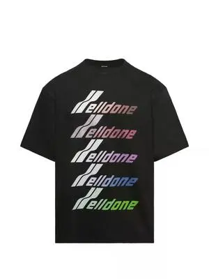 We11Done Multi-logo T-shirt - Black