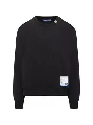 Mihara Yasuhiro Instrumental Logo Patch Sweater - Black