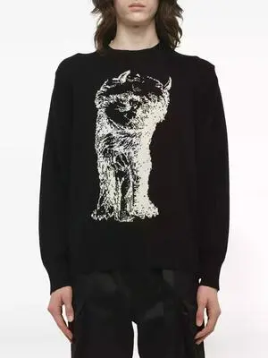 Sacai Graphic-print Sweatshirt