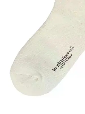 Mihara Yasuhiro Ribbed Socks Pack Of Three