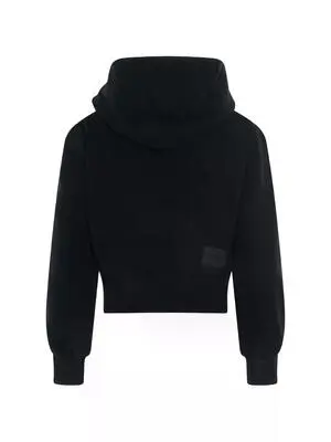 We11Done Cropped Logo Hoodie