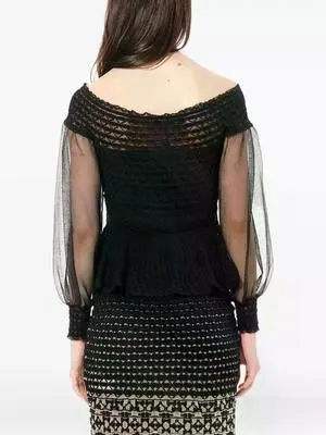 Alexander McQueen Criss-cross Peplum Dress