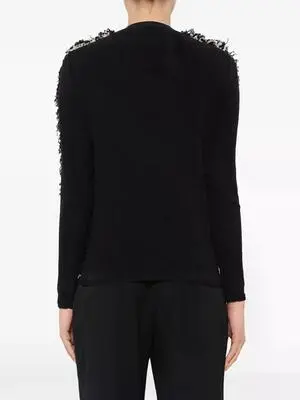 LANVIN Fringe-trimmed Buttoned Jacket