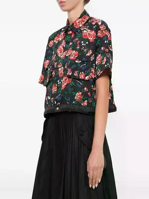 Sacai Floral-print Shirt