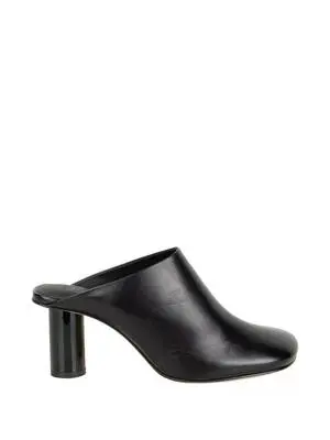 JVAM Maxime Leather Mules - Black