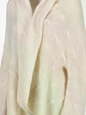 Agnona Cable-knit Shawl-collar Cardigan