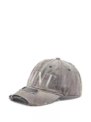 SAINT MXXXXXX Embroidered Distressed Cap
