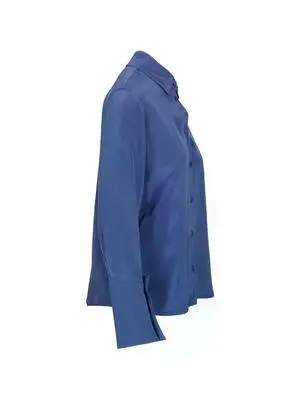 Max Mara Voliera Crepe De Chine Shirt