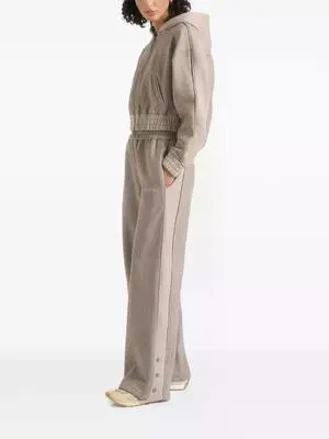 Manière De Voir Wide-leg Popper Joggers