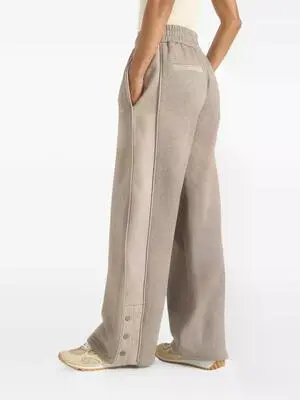 Manière De Voir Wide-leg Popper Joggers