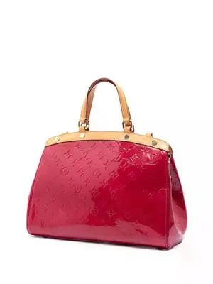 LOUIS VUITTON Monogram Vernis Brea Mm Satchel