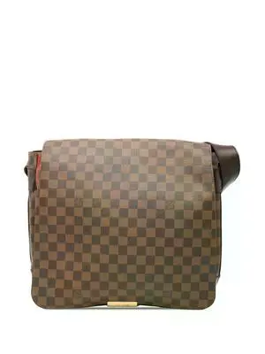 LOUIS VUITTON 2002 Damier Ebene Bastille Crossbody Bag
