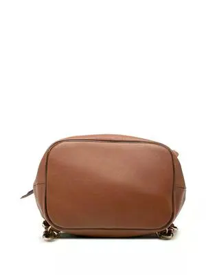 Chloé Faye Backpack In Calfskin And Suede