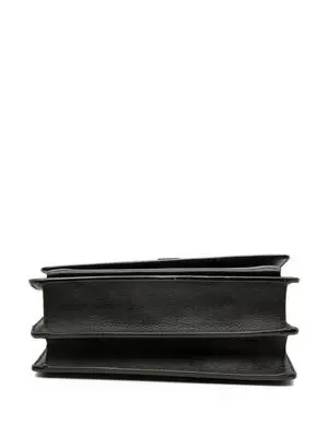 Saint Laurent Medium Grained Calfskin Monogram Sunset Crossbody Bag