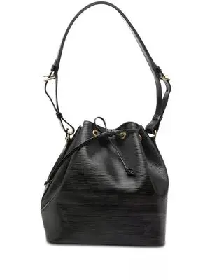 LOUIS VUITTON Epi Leather Petit Noé Bucket Bag - Black