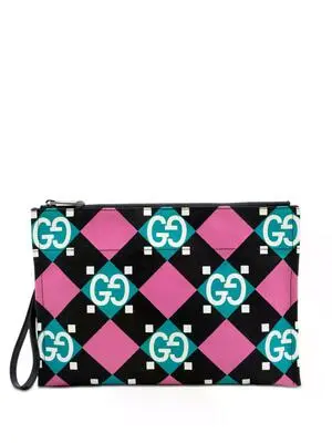 Gucci Patterned Clutches
