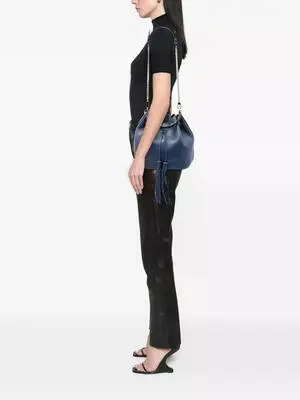 Gucci Miss Bamboo Tassel Bucket Bag