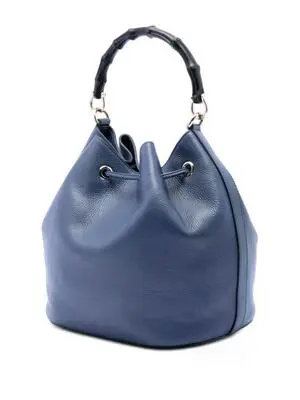 Gucci Miss Bamboo Tassel Bucket Bag