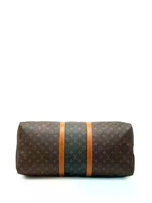 LOUIS VUITTON Monogram Keepall 55 Travel Bag