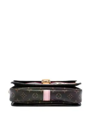 LOUIS VUITTON Monogram Summer Trunks Pochette Metis Satchel
