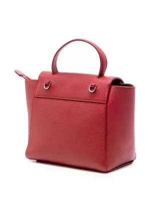 Celine Nano Grained Calfskin Belt Bag Satchel - Red