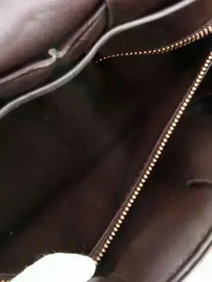 Bottega Veneta Nappa Intrecciato Padded Chain Cassette Satchel - Brown