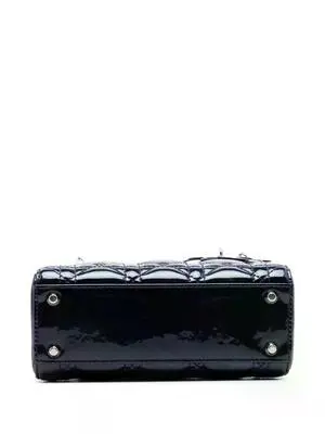 Dior Patent Cannage Lady Satchel
