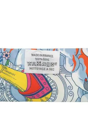Hermès 2025-2026 Sur Mon Nuage Silk Twilly Scarf Scarves