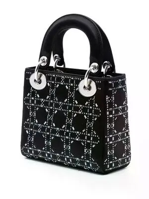 Dior Lady Mini Satchel - Black