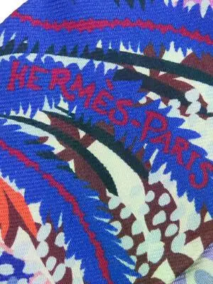 Hermès 2020-2026 Under The Waves Twilly Silk Scarf Scarves